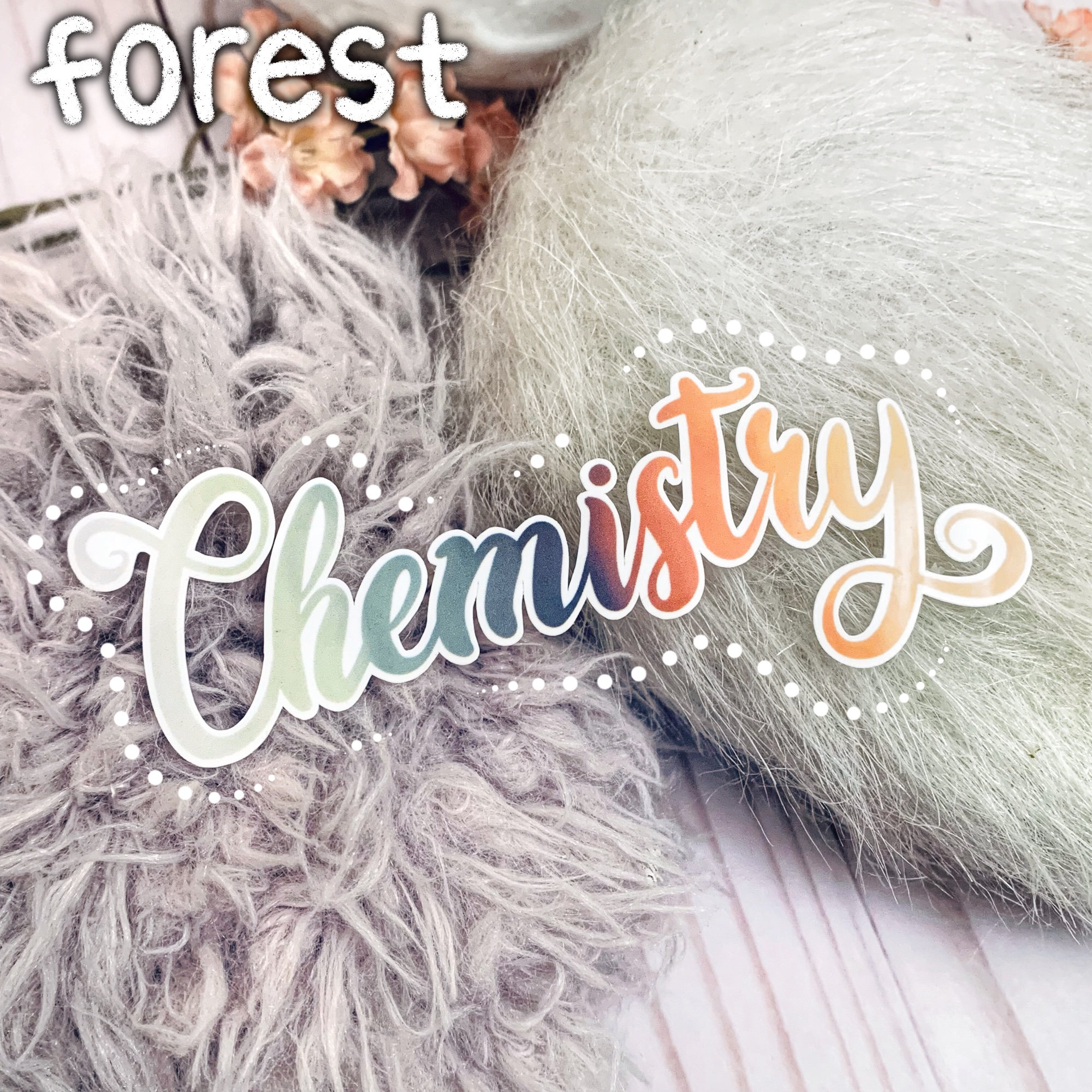 Chemistry Sticker Cute Aesthetic Sticker for Students and - Etsy