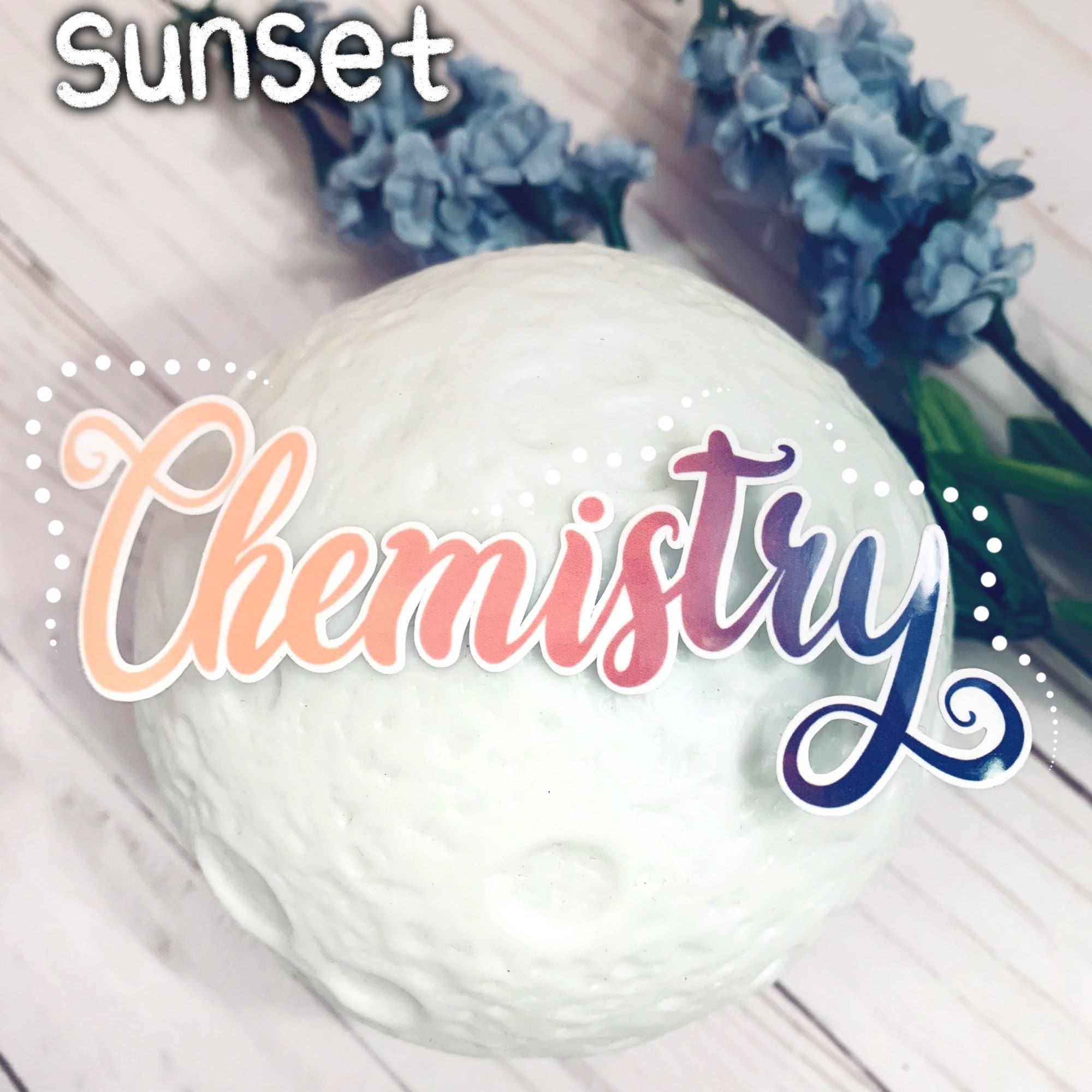 Chemistry Sticker Cute Aesthetic Sticker for Students and - Etsy