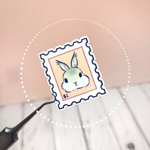 Cute Bunny Sticker Pack | Aesthetic Rabbit Sticker | Bullet Journal ...