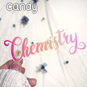 Chemistry Sticker | Cute Aesthetic Sticker for Students and Chemists ...