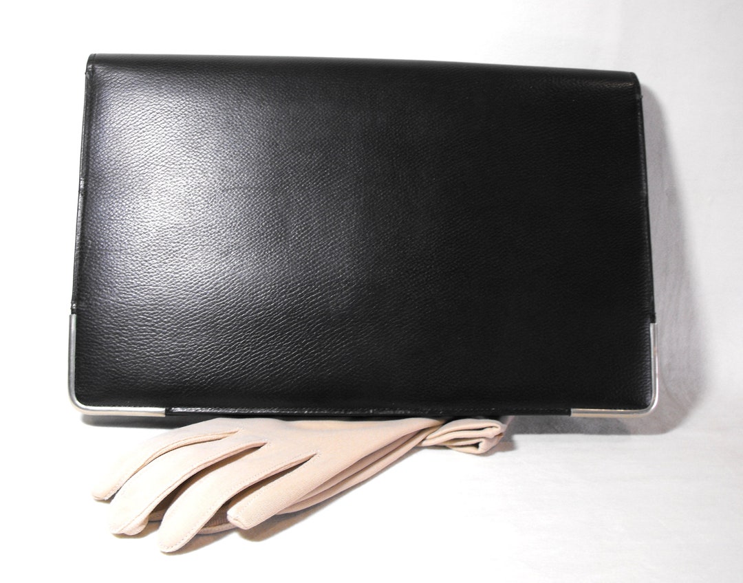 1935 Rolfs Hidden Away Pocket La Garde Ladys Black Pocketbook Purse - Etsy