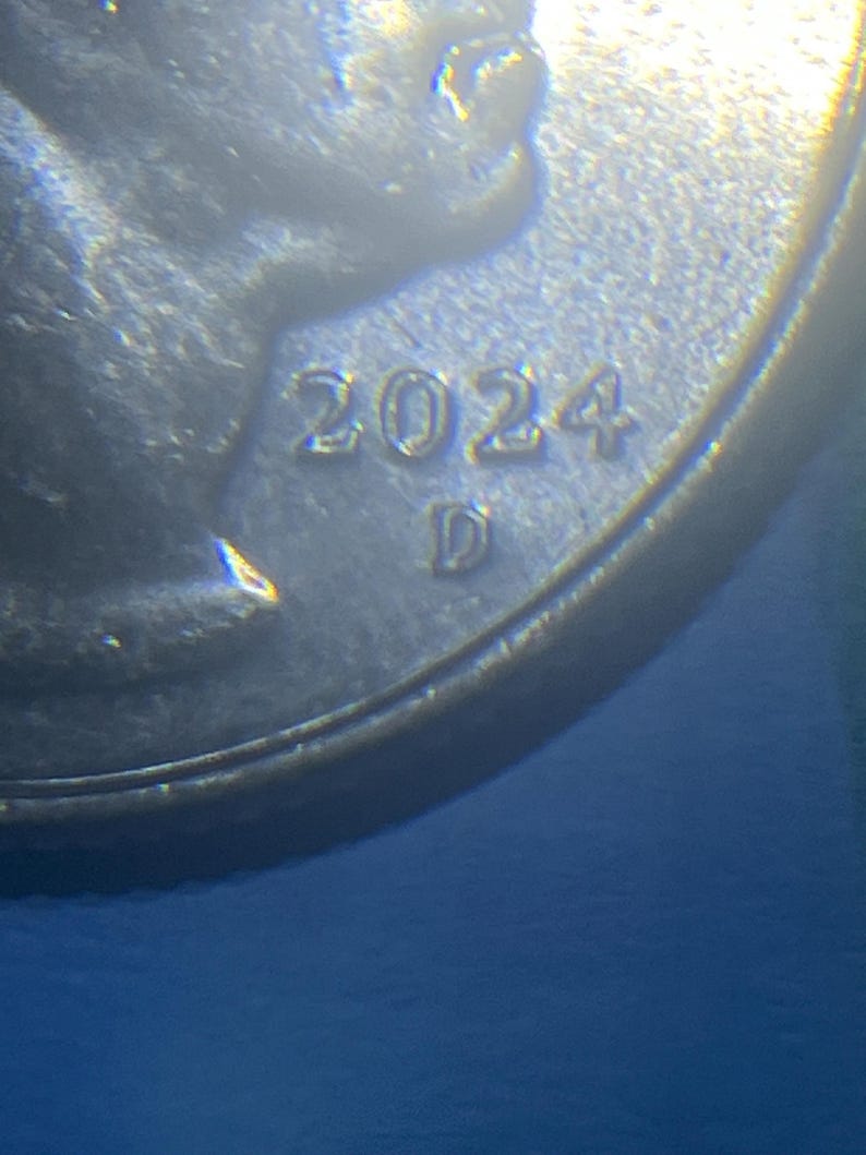 2024 Error Quarter: Double Die Obverse, Reverse Image Stamped - Etsy