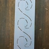 Bluebell & Leaf Corner Border Stencil 4w - Etsy