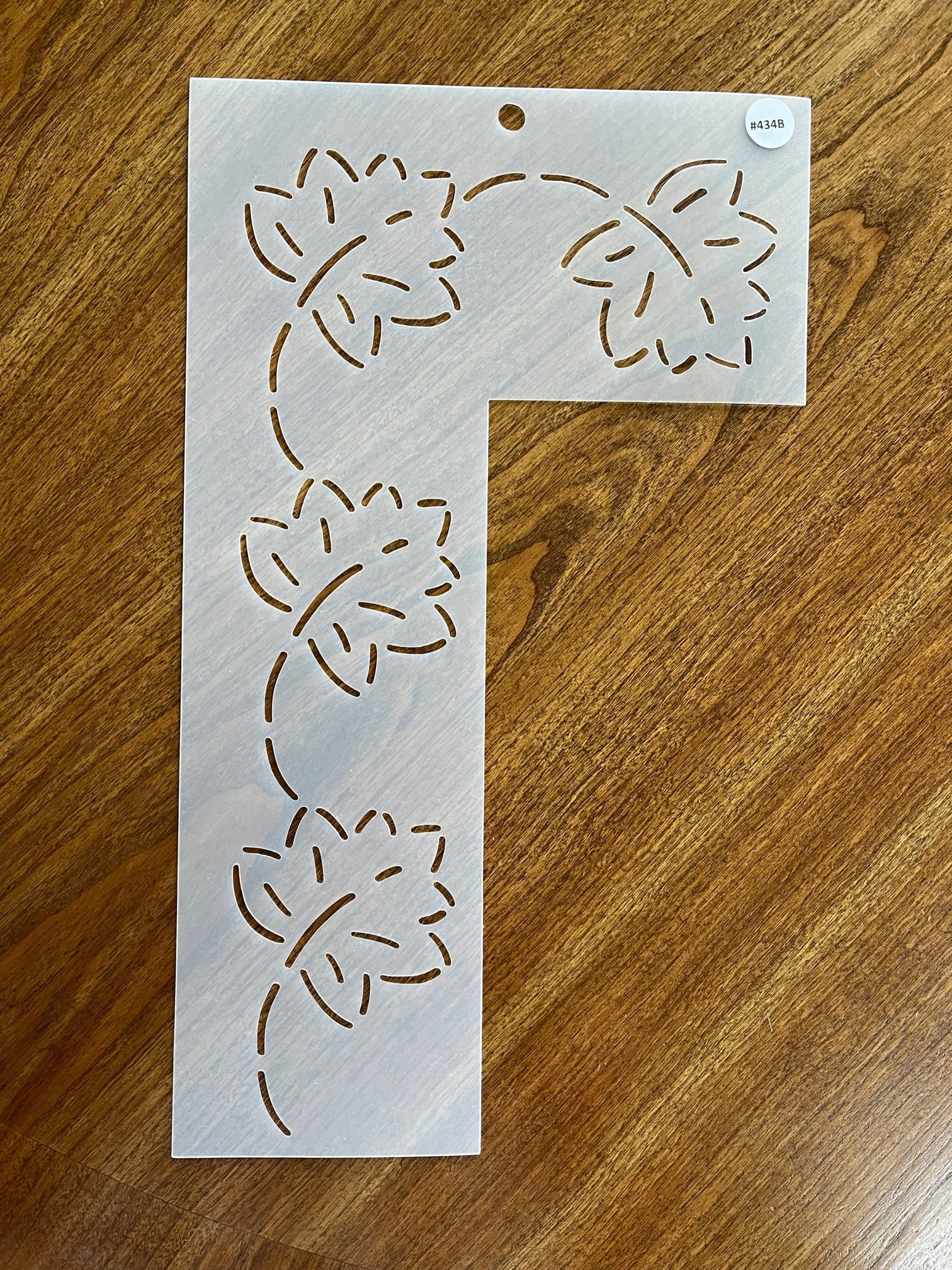 Maple Leaf Corner Border Stencil 3"wide - Etsy