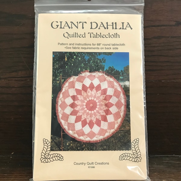 Quilted Tablecloth - Etsy