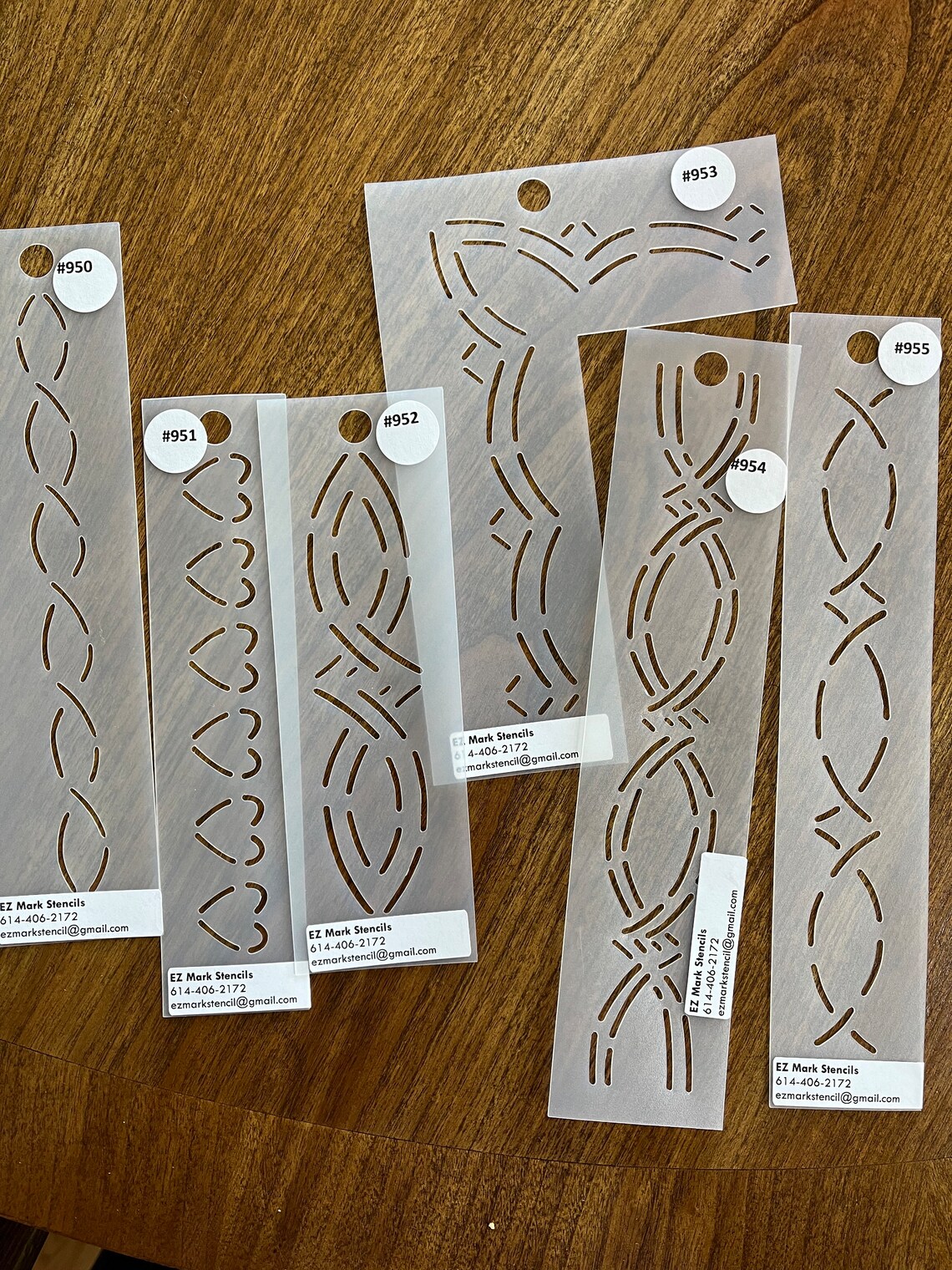 Miniature Border Stencils #1 - Set of 6 - Etsy