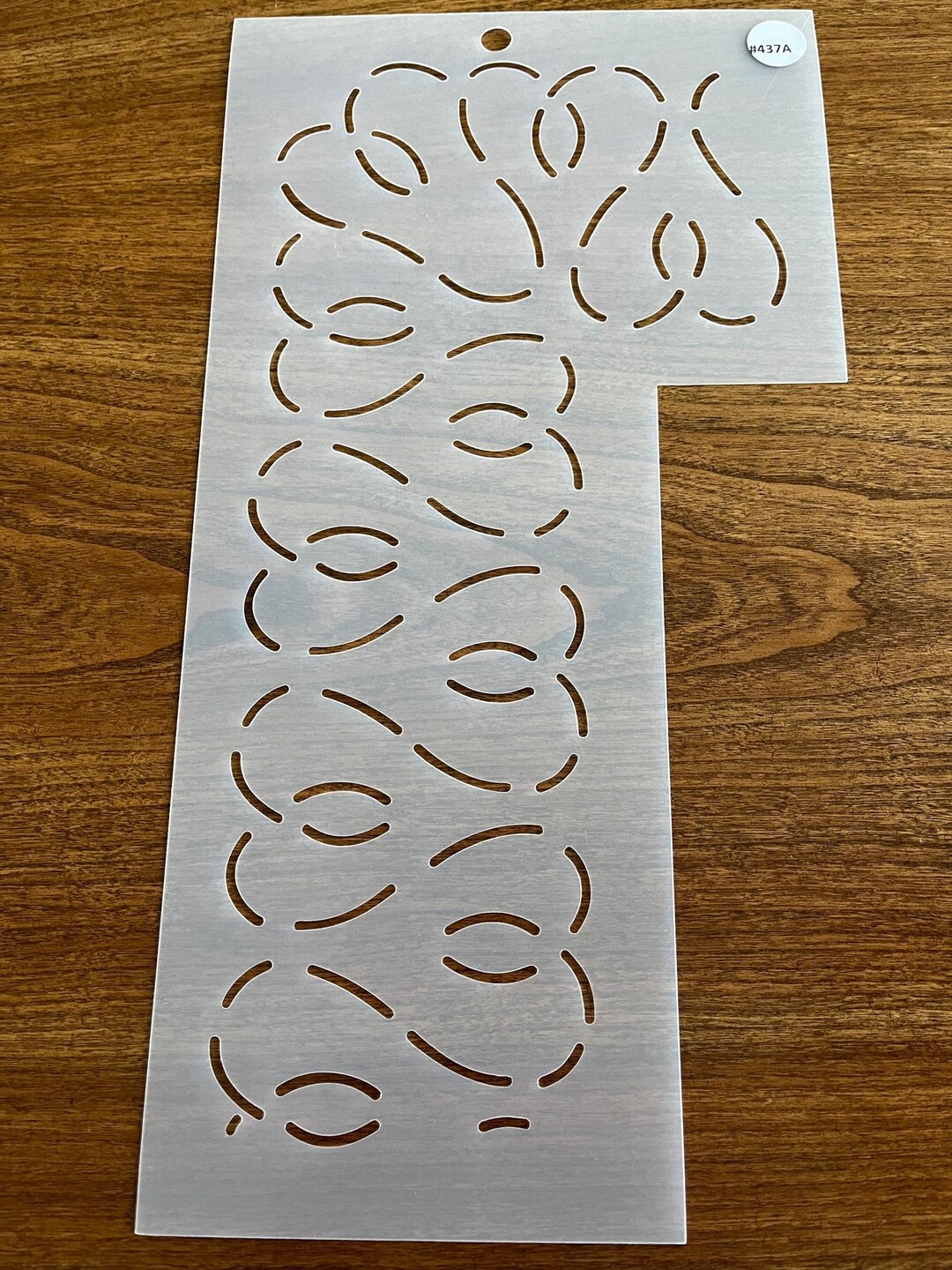 Interlocking Hearts Corner Border Stencil 3.5" - Etsy