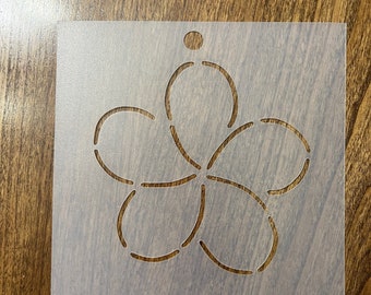 Flower Stencil - Etsy