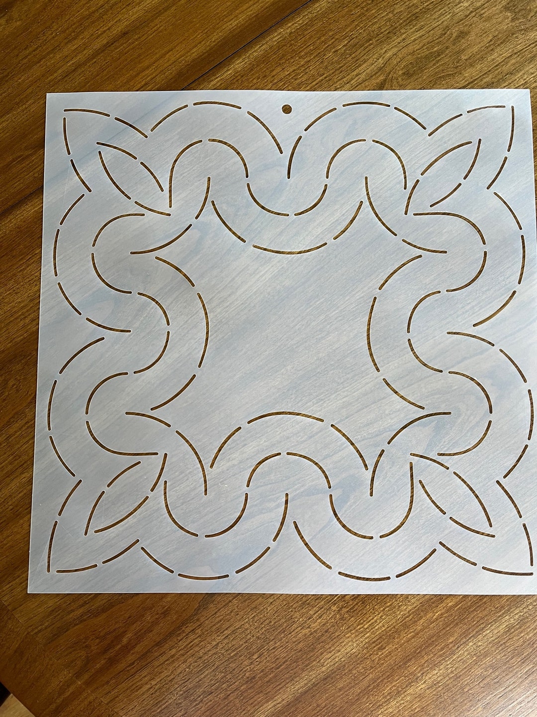 Scalloped Block Stencil 16-3/4" - Etsy