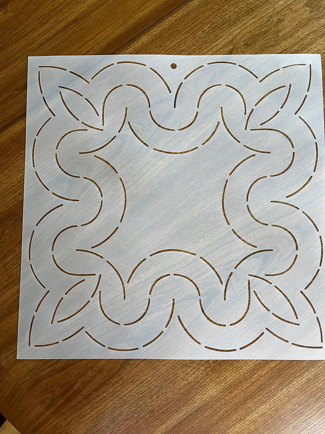 Scalloped Block Stencil 16-3/4" - Etsy