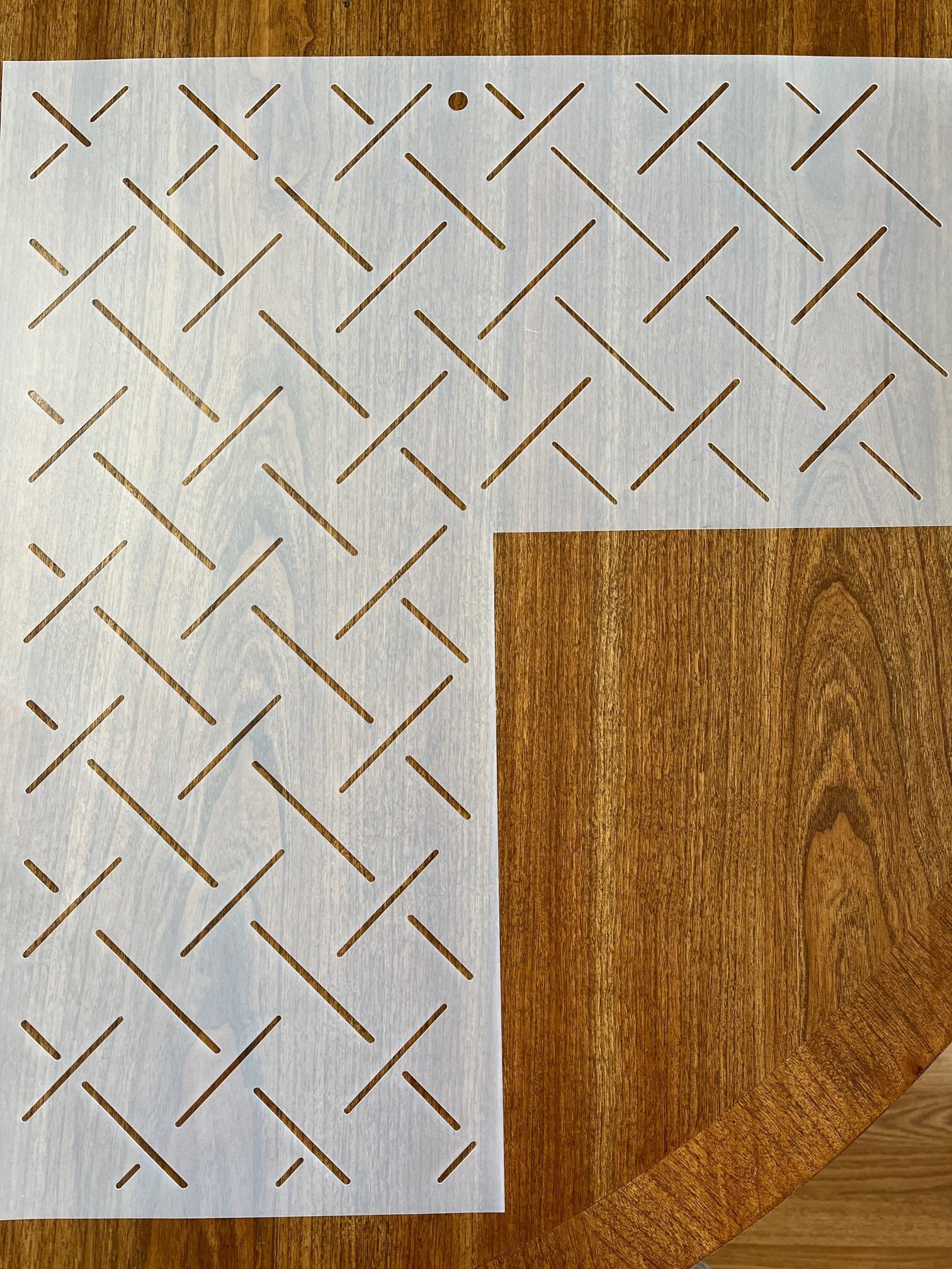 Lattice Corner Border Stencil 8"w - Etsy