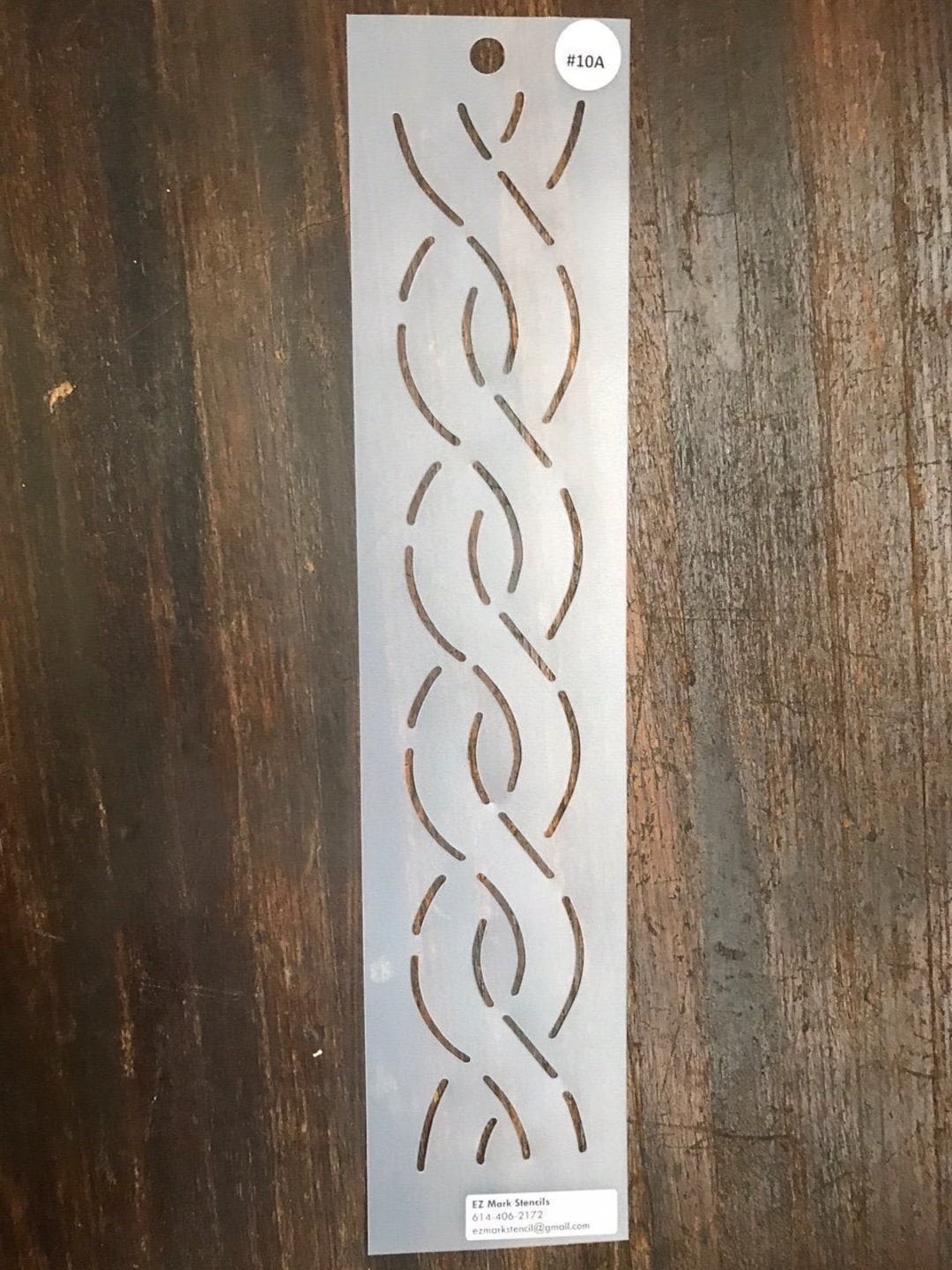 Cable Border Stencil 2" - Etsy