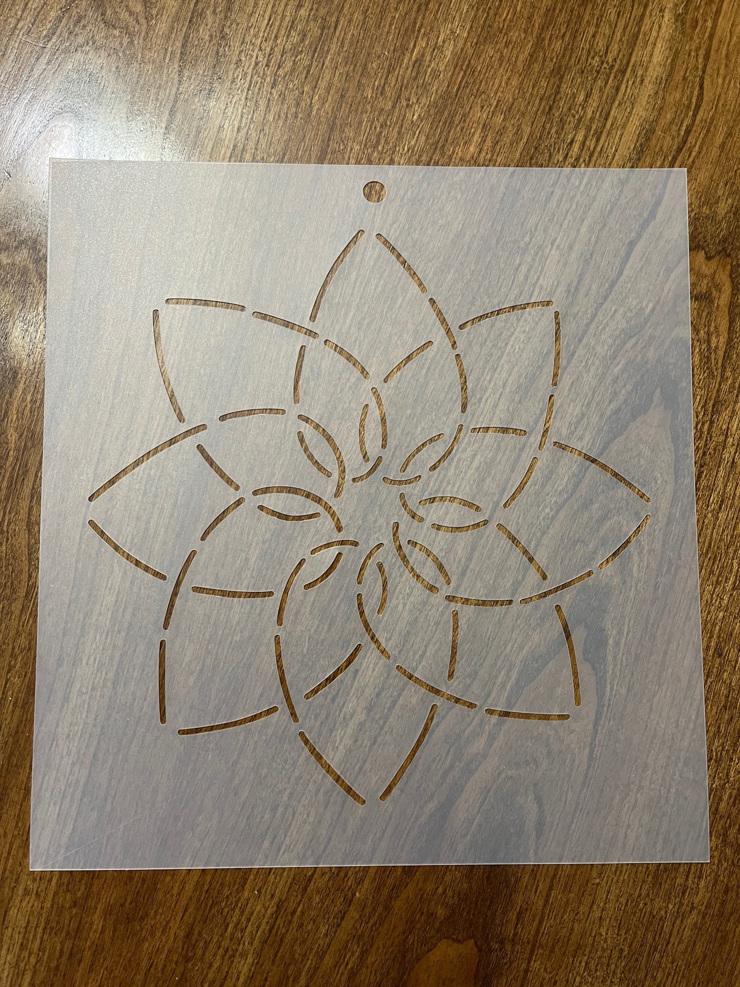 Overlapping Star Stencil 9" - Etsy