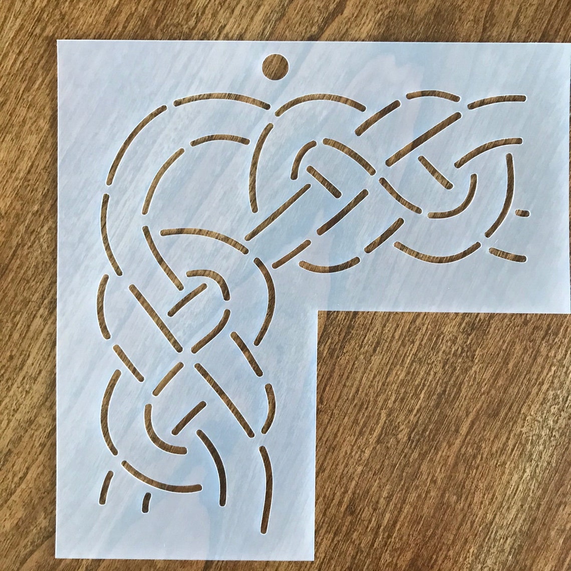 Knotted Rope Corner Border Stencil 2-1/2" Width - Etsy