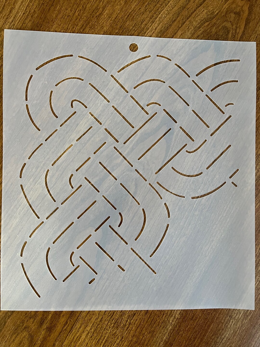Braid Border Corner Stencil 6"w - Etsy
