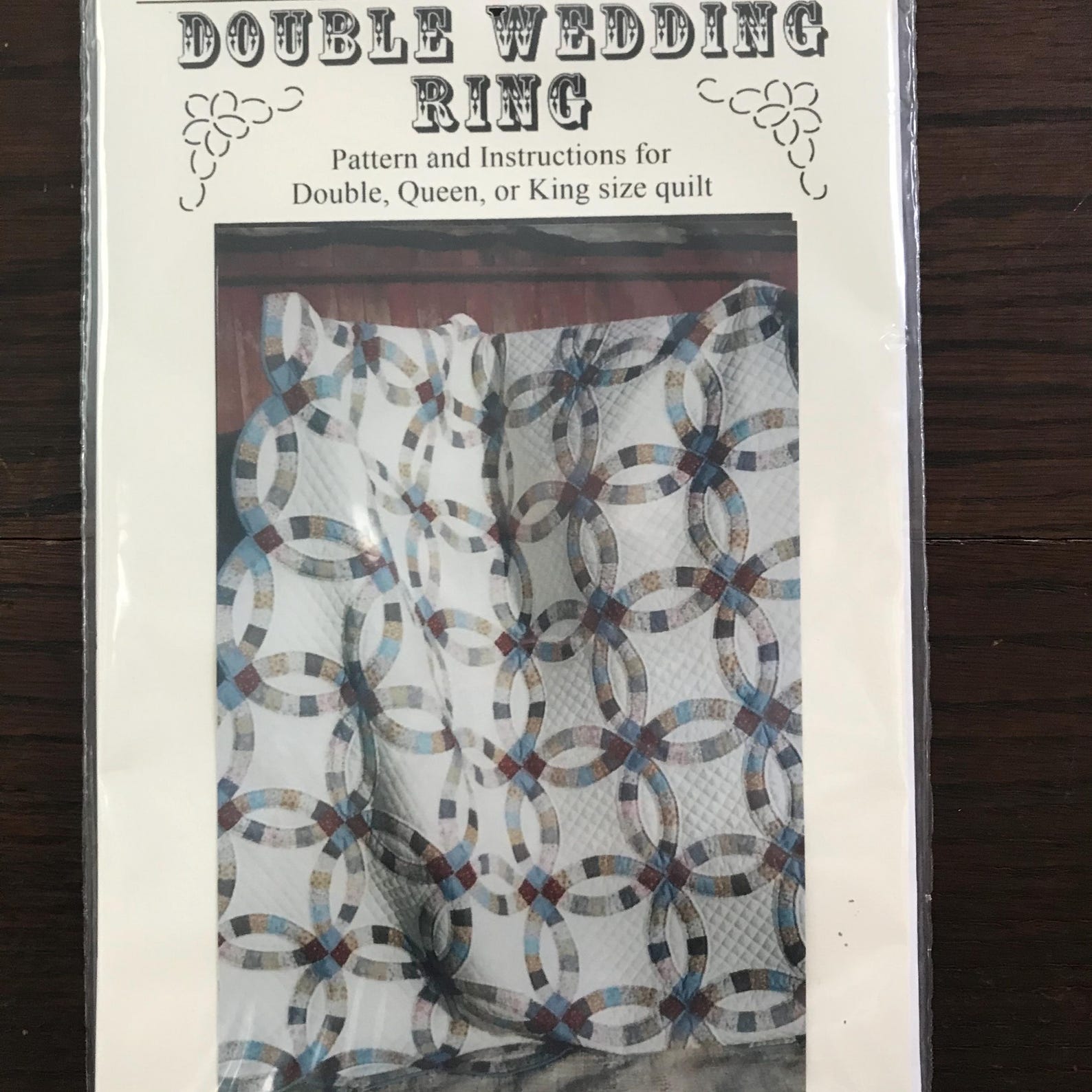 Double Wedding Ring Quilt Pattern & Templates Set - Etsy
