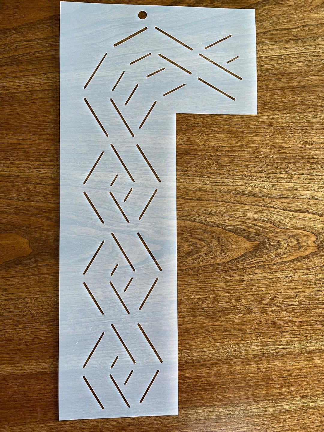 Interlocking Diamond Corner Border Stencil 3"w - Etsy