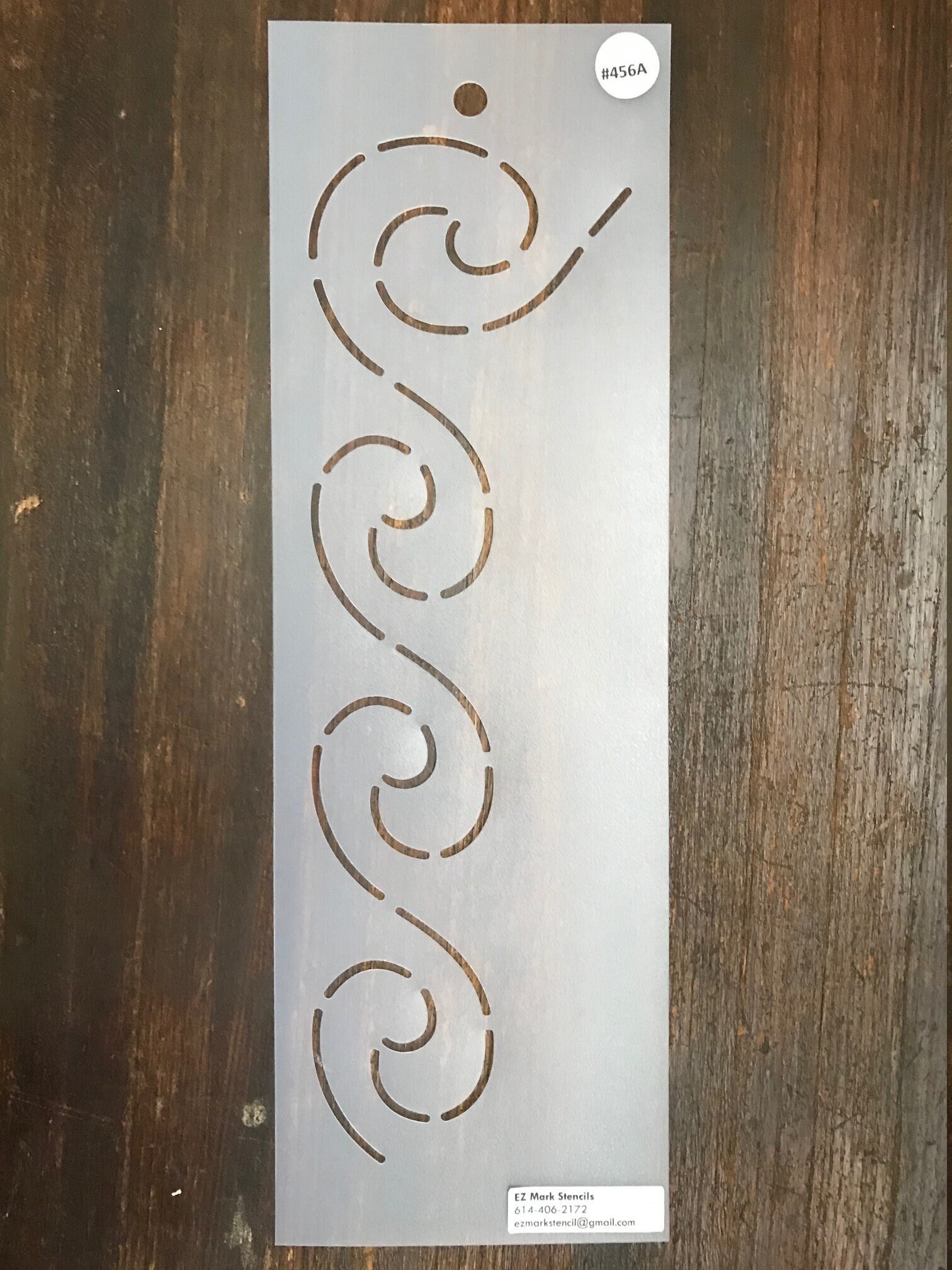 Wave Corner Border Stencil 2" - Etsy UK