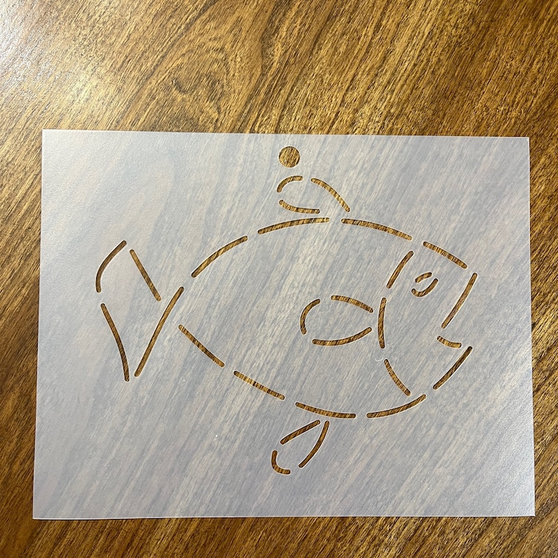 Fish Stencil - Etsy