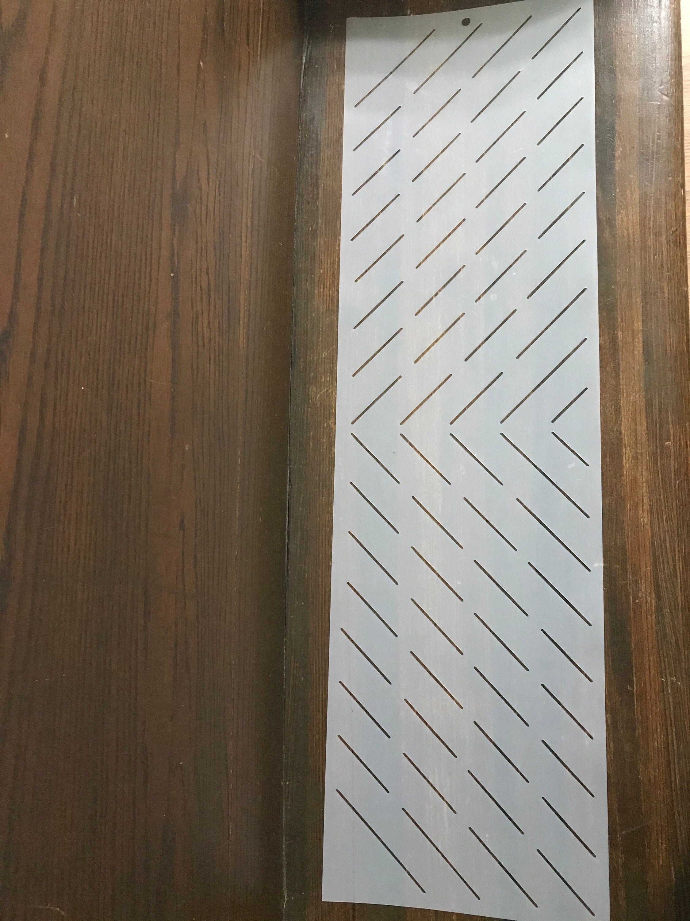 Diagonal Lines Quilt Stencil - Etsy