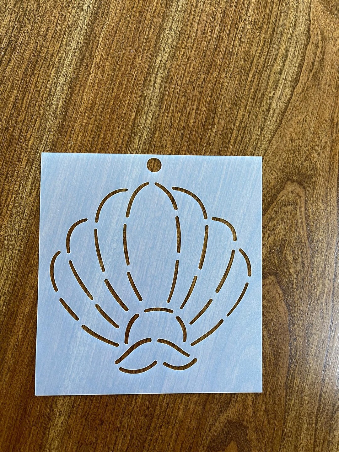 Shell Stencil 5" - Etsy