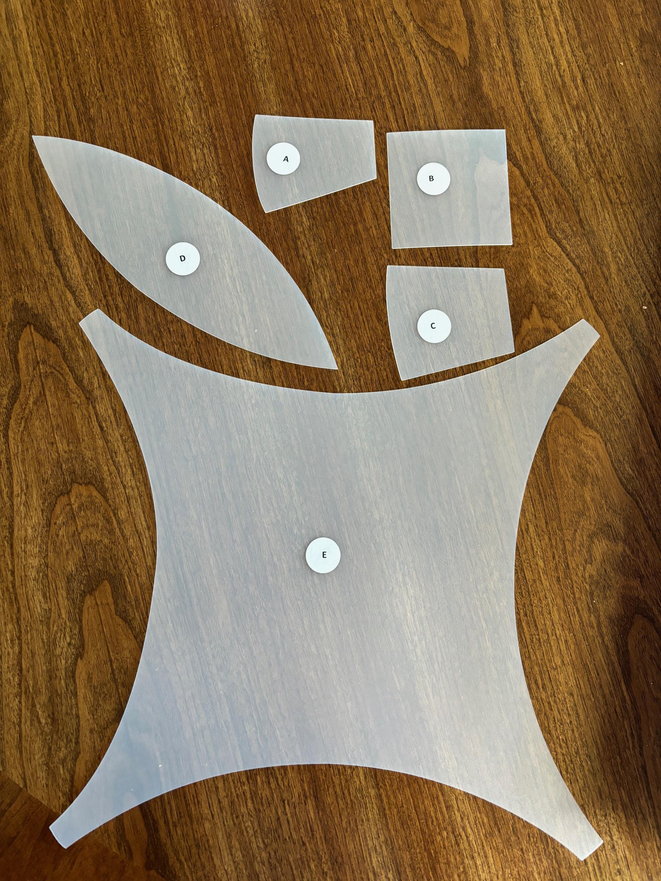 Double Wedding Ring Quilt Pattern & Templates Set - Etsy