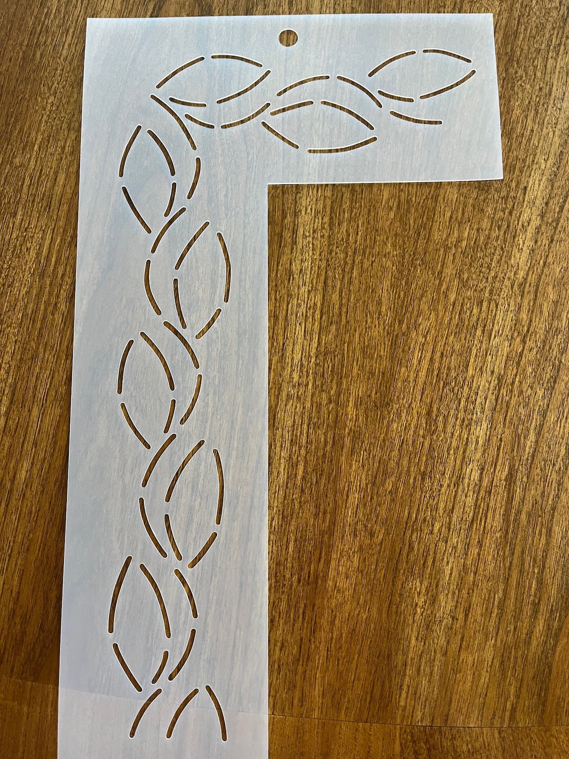 Leaf and Bud Corner Border Stencil 1-1/2" - Etsy