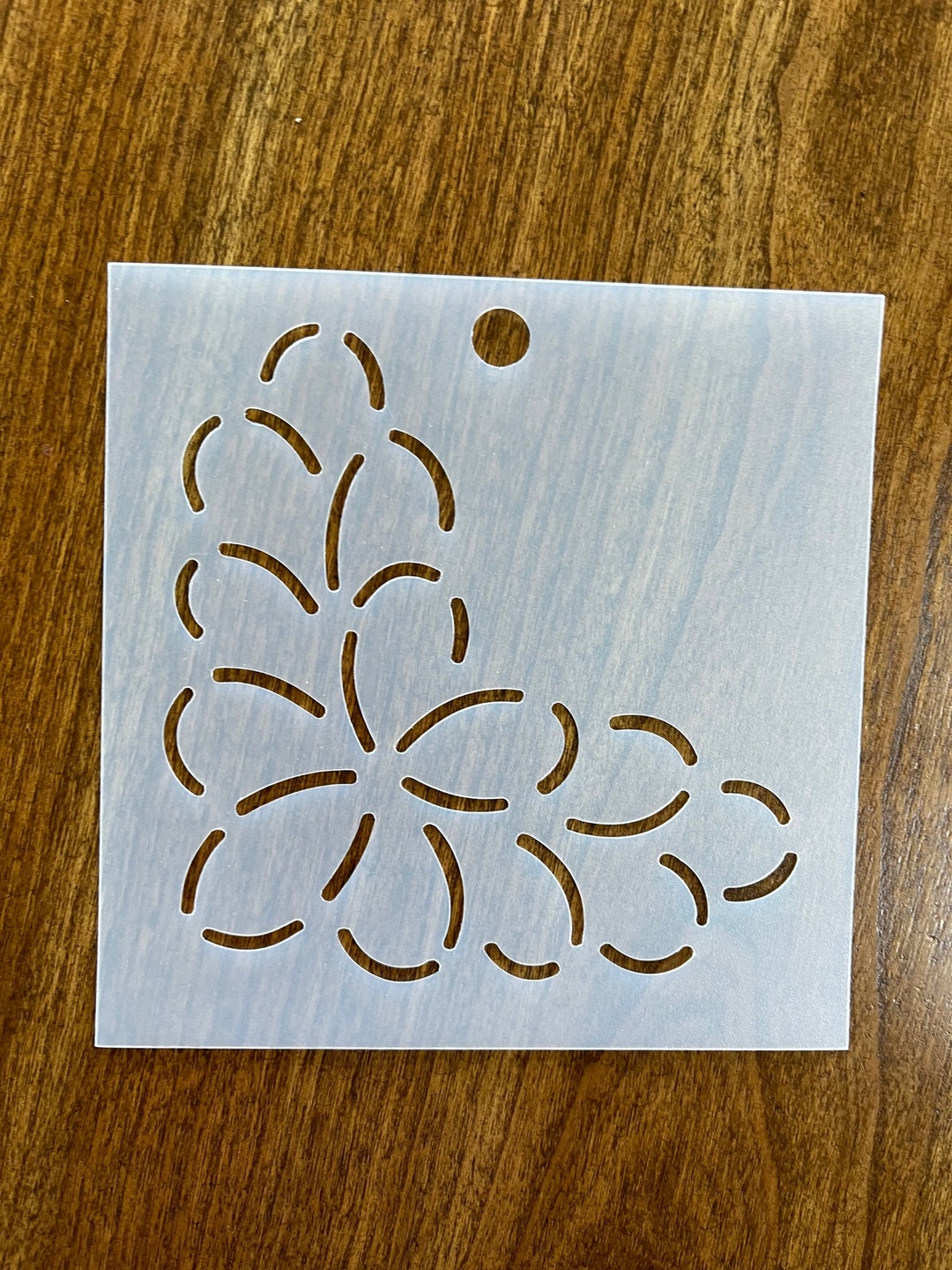 Feather Corner Stencil 4-1/4” - Etsy