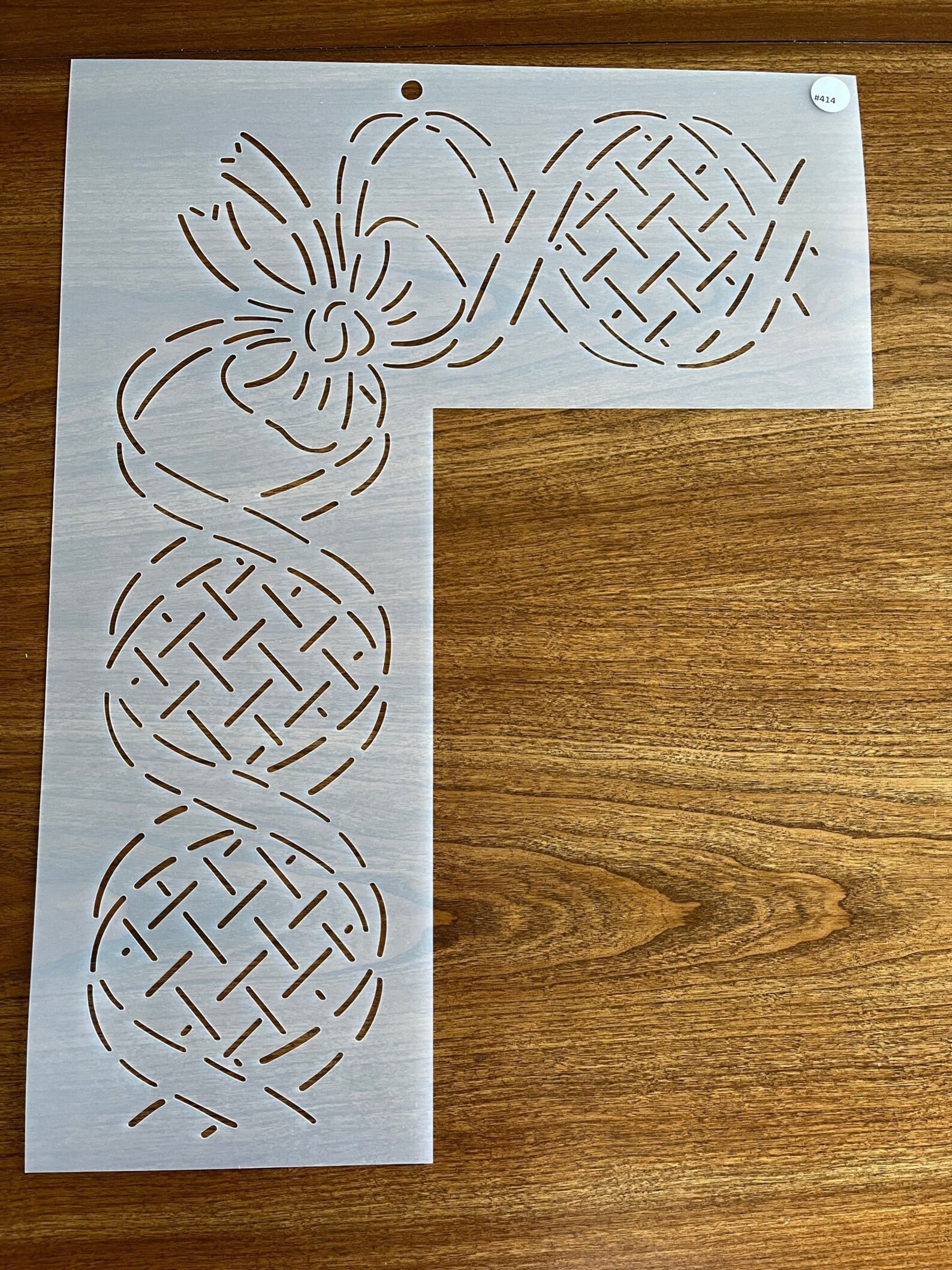 Ribbon & Bow Corner Border Stencil 4-1/2" - Etsy