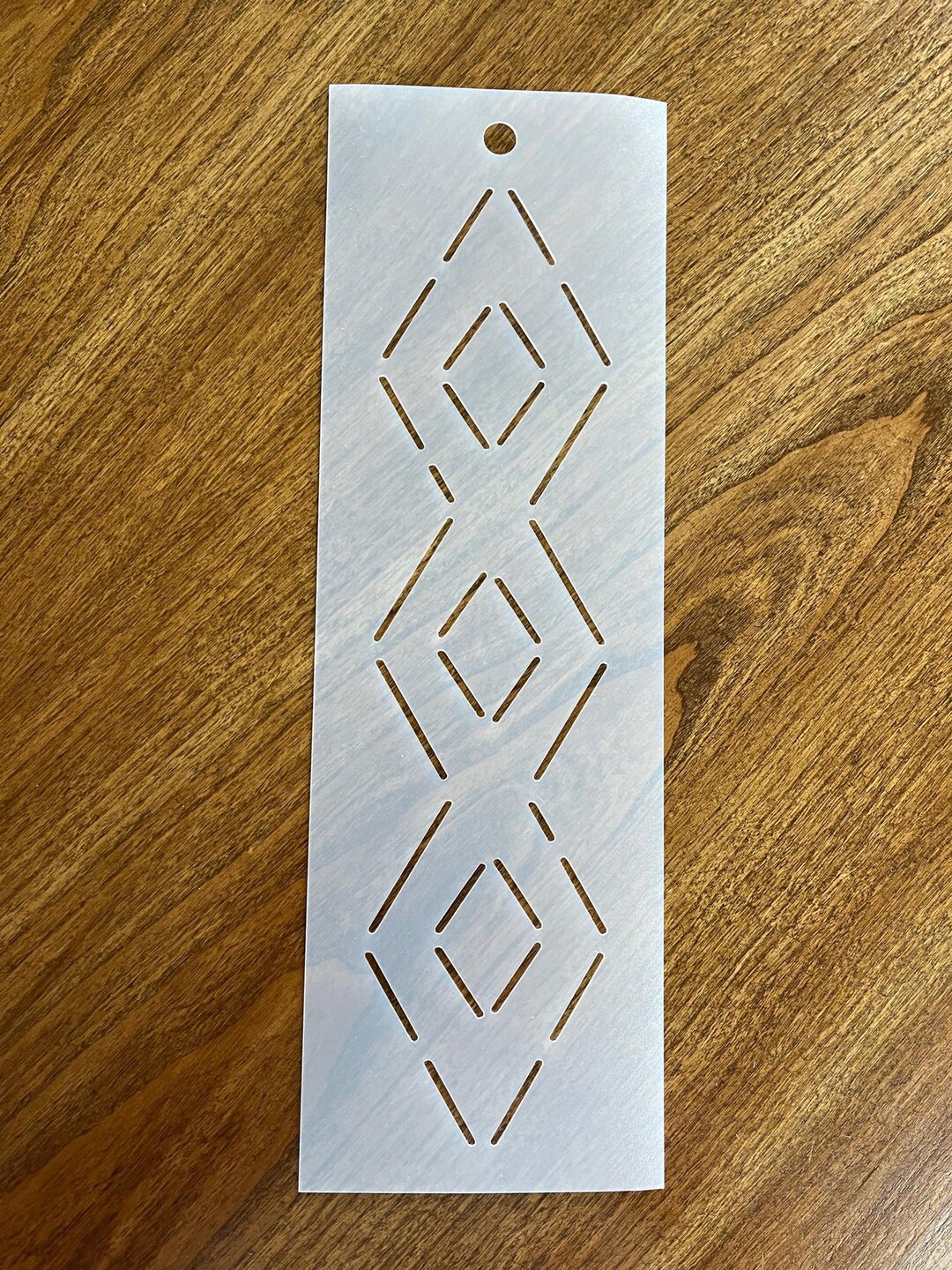 Connected Diamonds Border Stencil 2-1/2" - Etsy