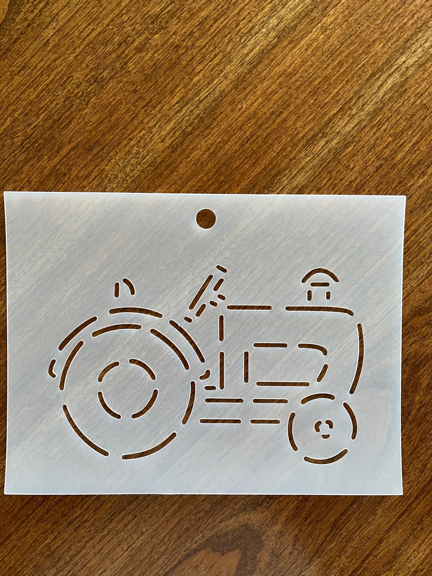 Tractor Stencil: Farmhouse Decor (4x6") - Etsy