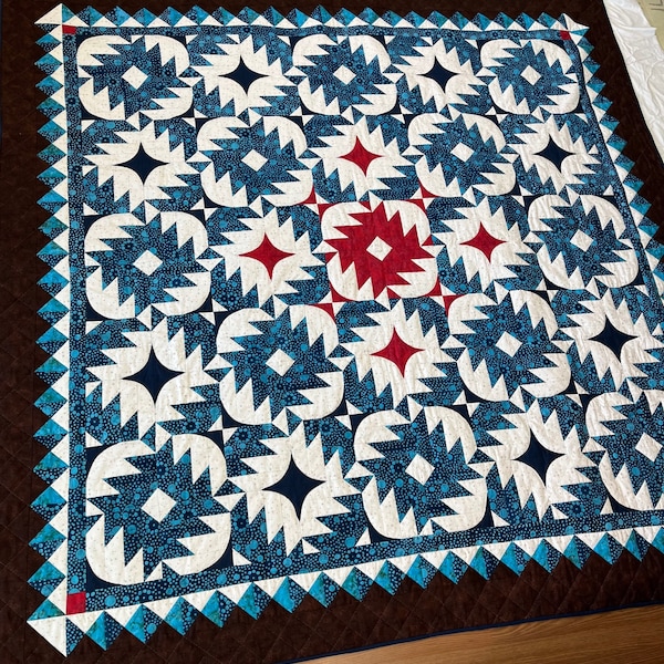 Blue Ridge Quilt - Etsy