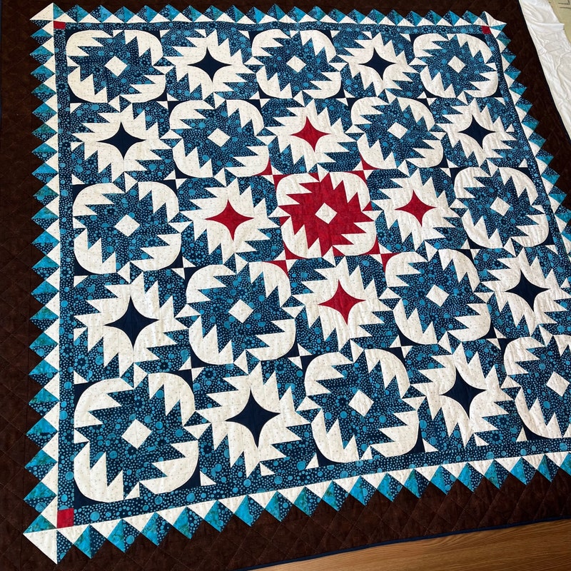 Blue Ridge Quilt - Etsy