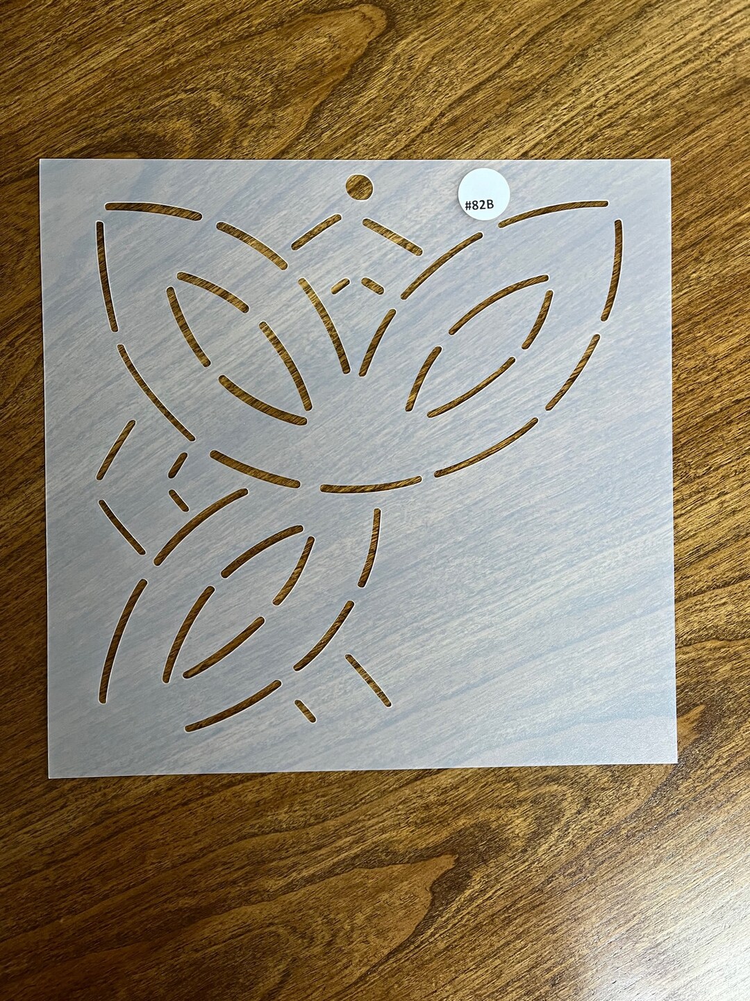 Interlocking Scallops Corner Border Stencil 4" - Etsy