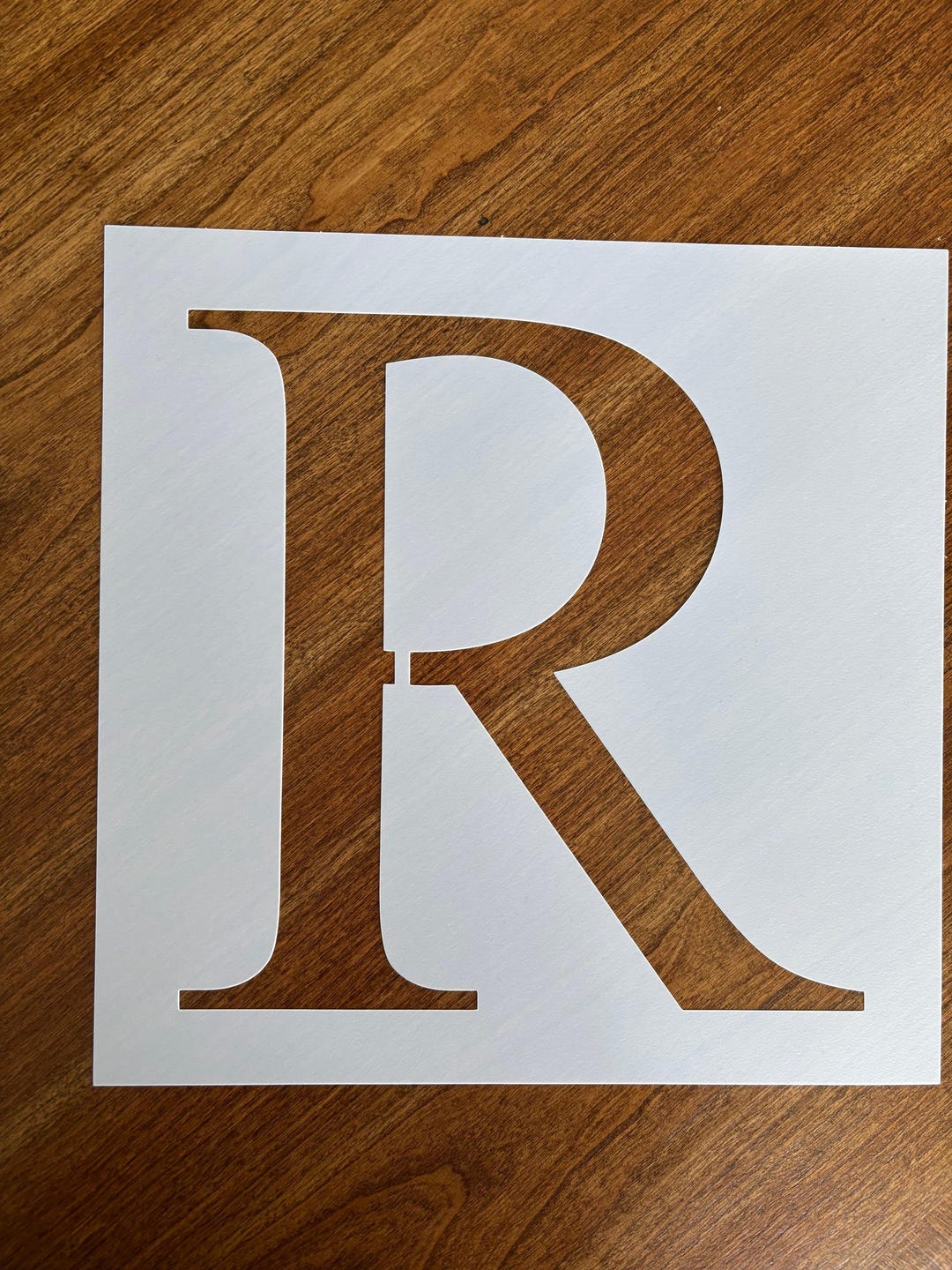 Custom Monogram Times New Roman Capital Letter R 9" Tall - Etsy