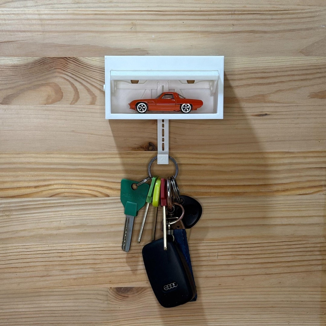 Hot Wheels Display Key Holder | Car Garage Wall Organizer | 3D Printed ...