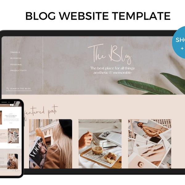 Blog Theme - Etsy