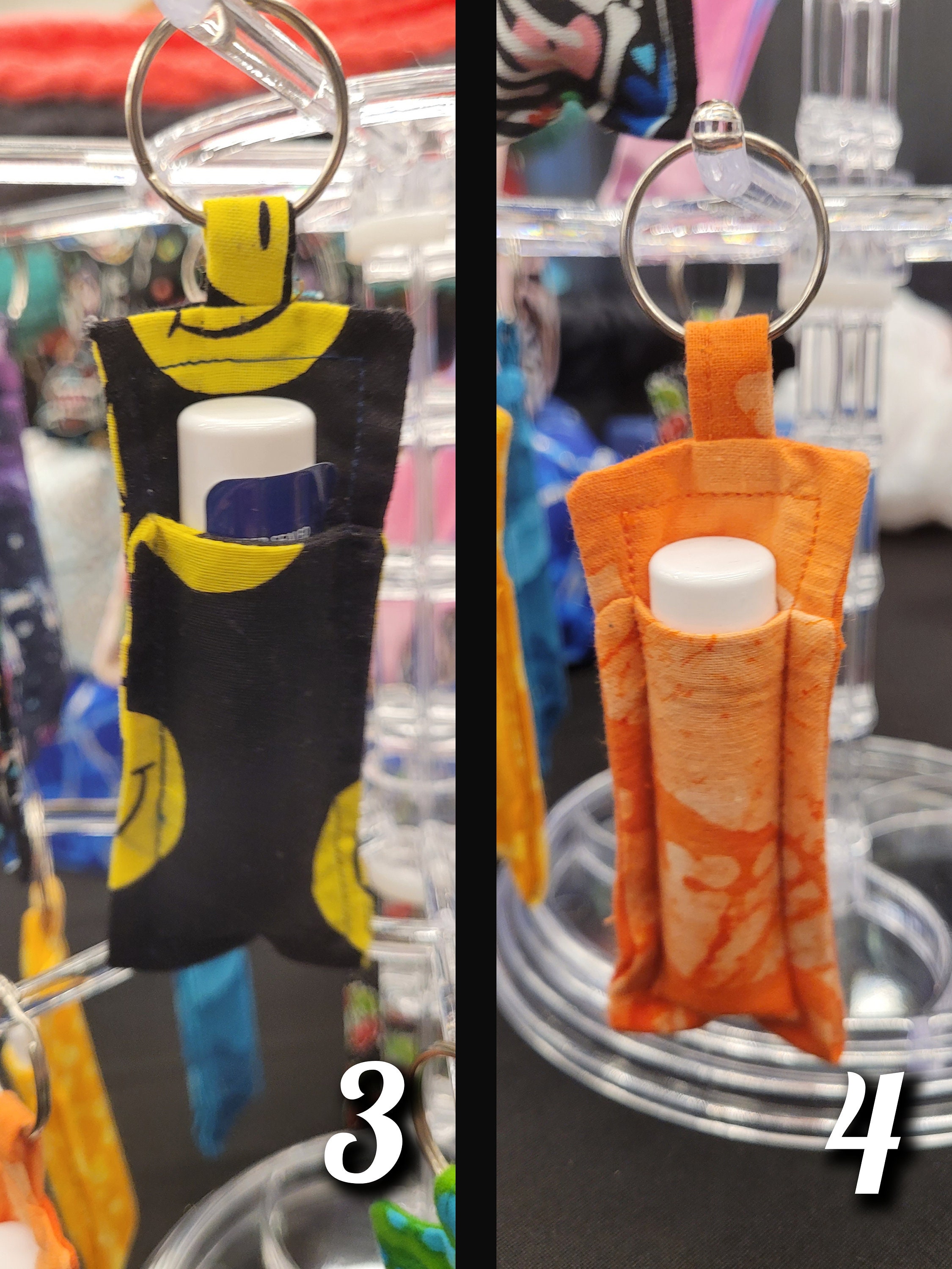 Chapstick Holder Keychains - Etsy