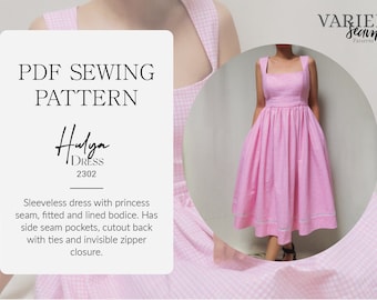 Remy Dress PDF Sewing Pattern Sizes 0-16 - Etsy