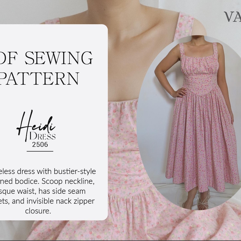 Basque Waist Dress - Etsy