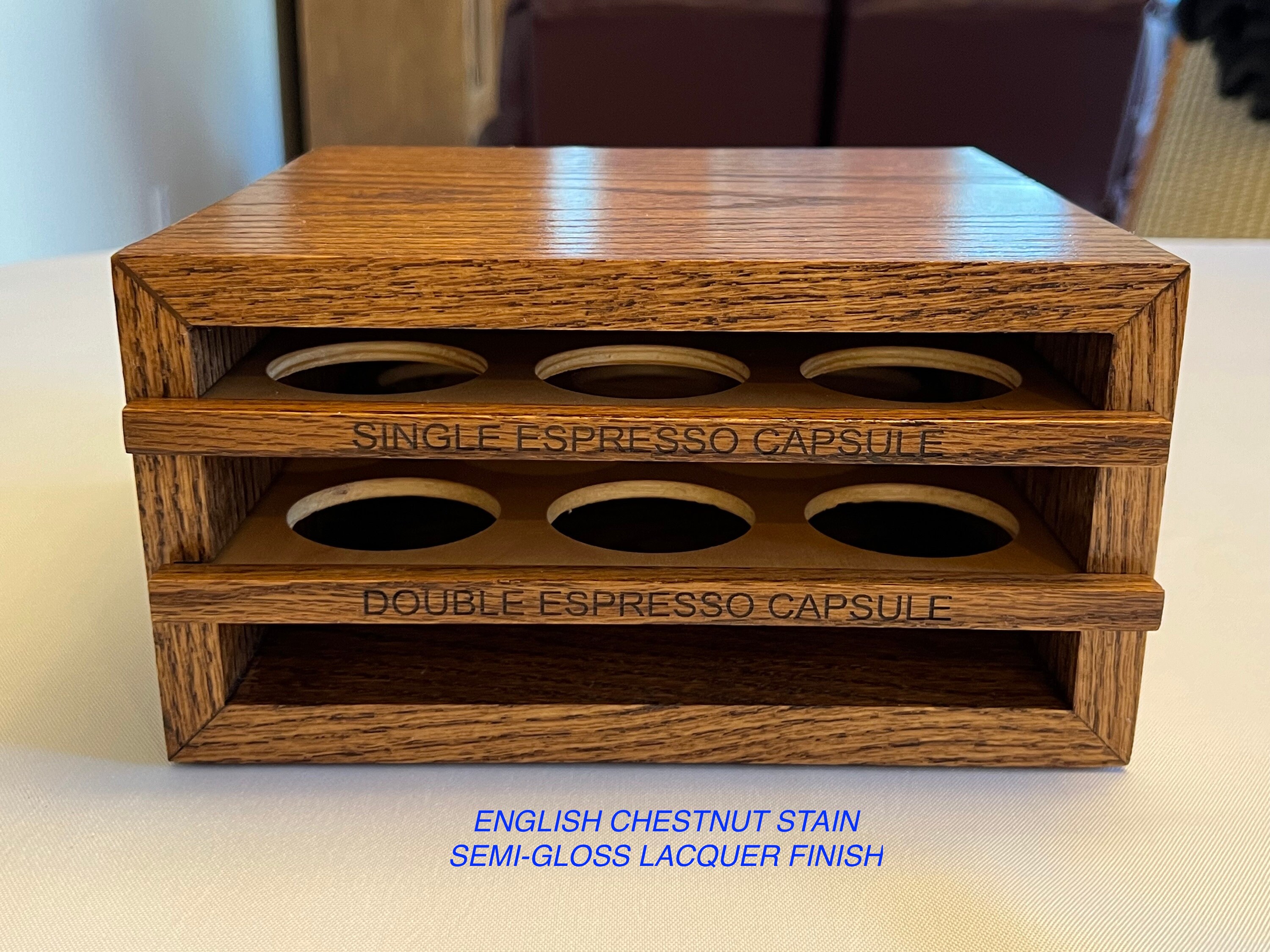 Nespresso Coffee Capsule Storage Box (2-level) - Etsy