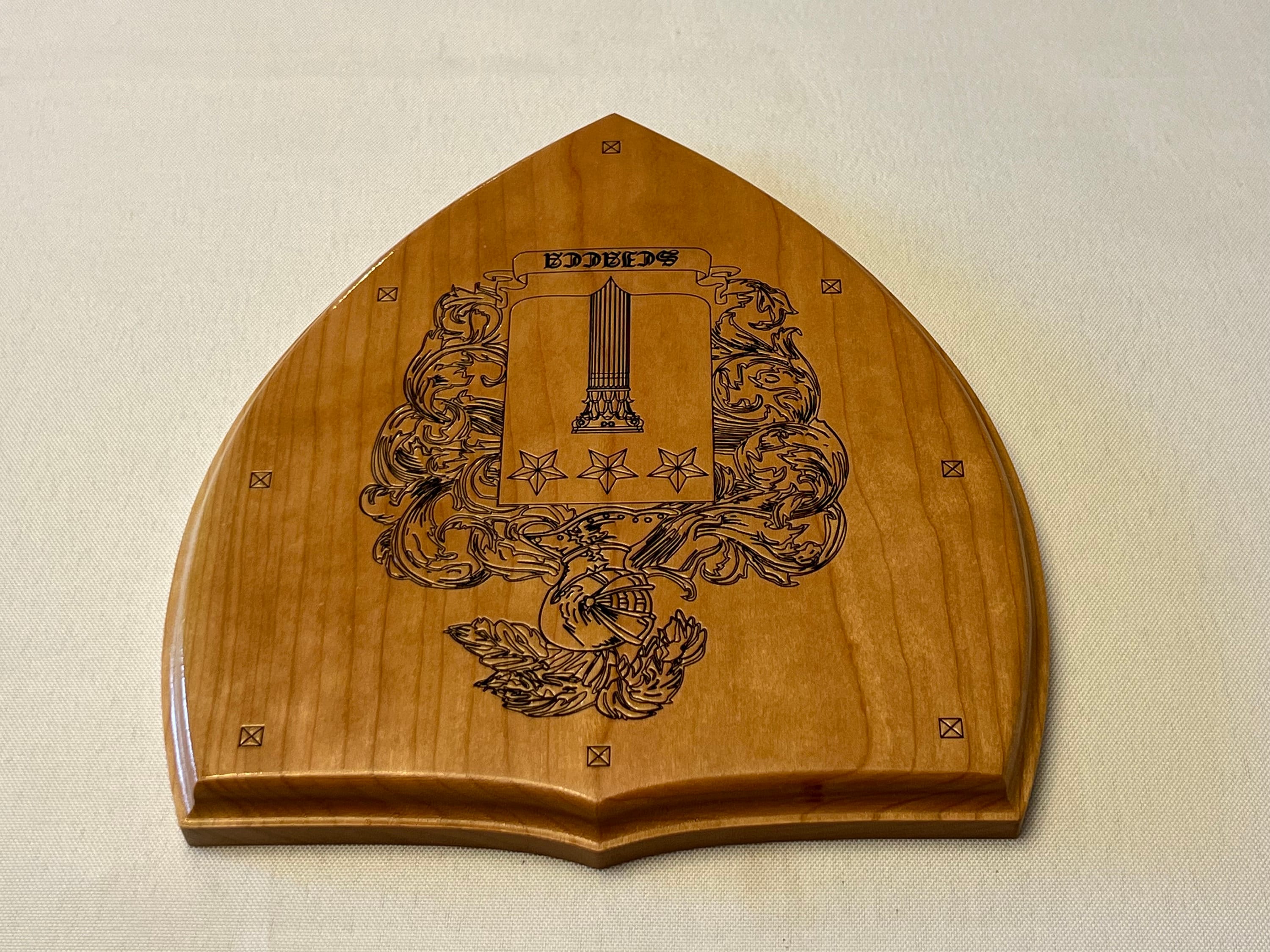 Family Crest (coat of Arms) Plaque - Etsy