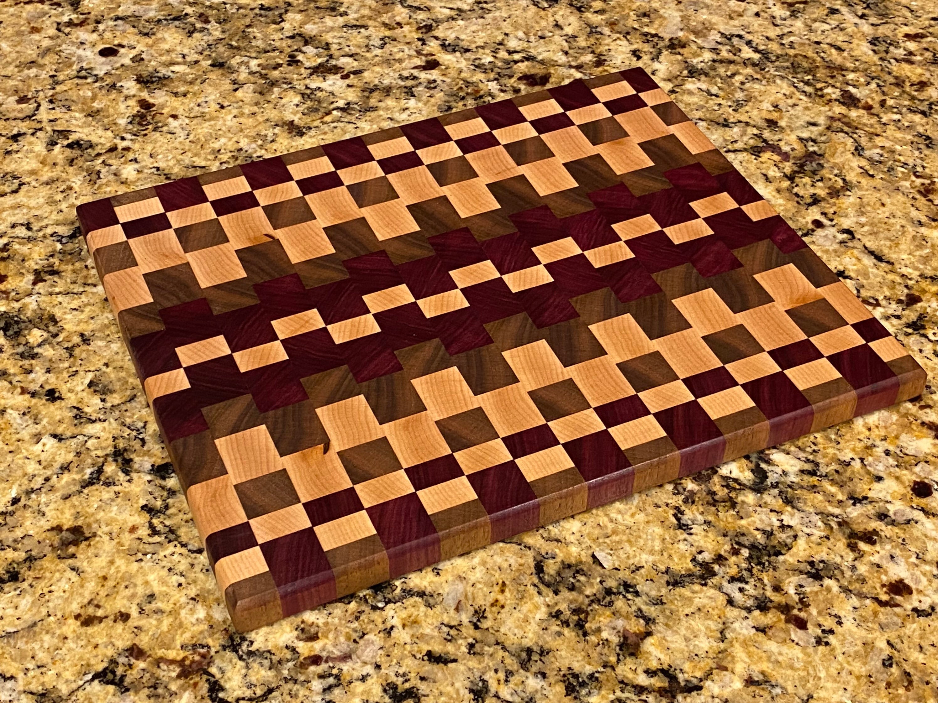 End Grain Cutting Board Design 4 — Geoff's Custom Creations