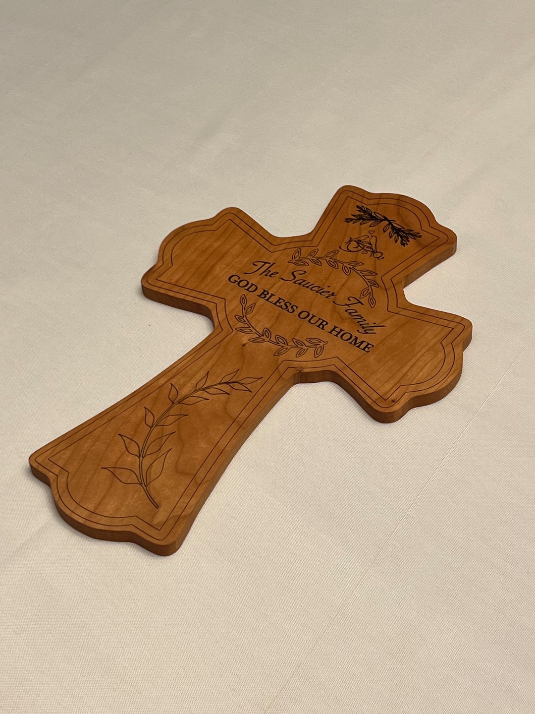 Custom Made Family Cross - Etsy