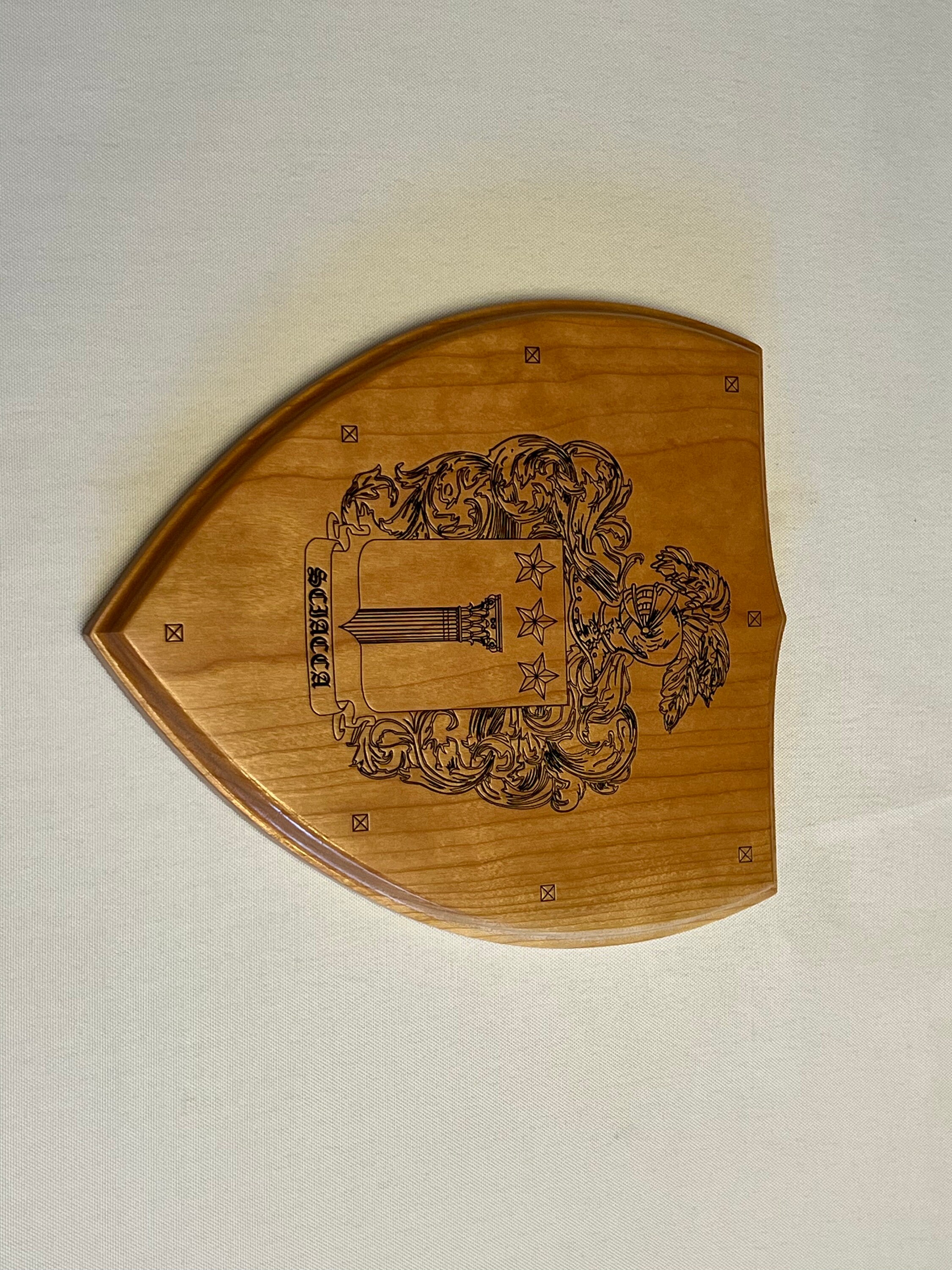 Family Crest (coat of Arms) Plaque - Etsy