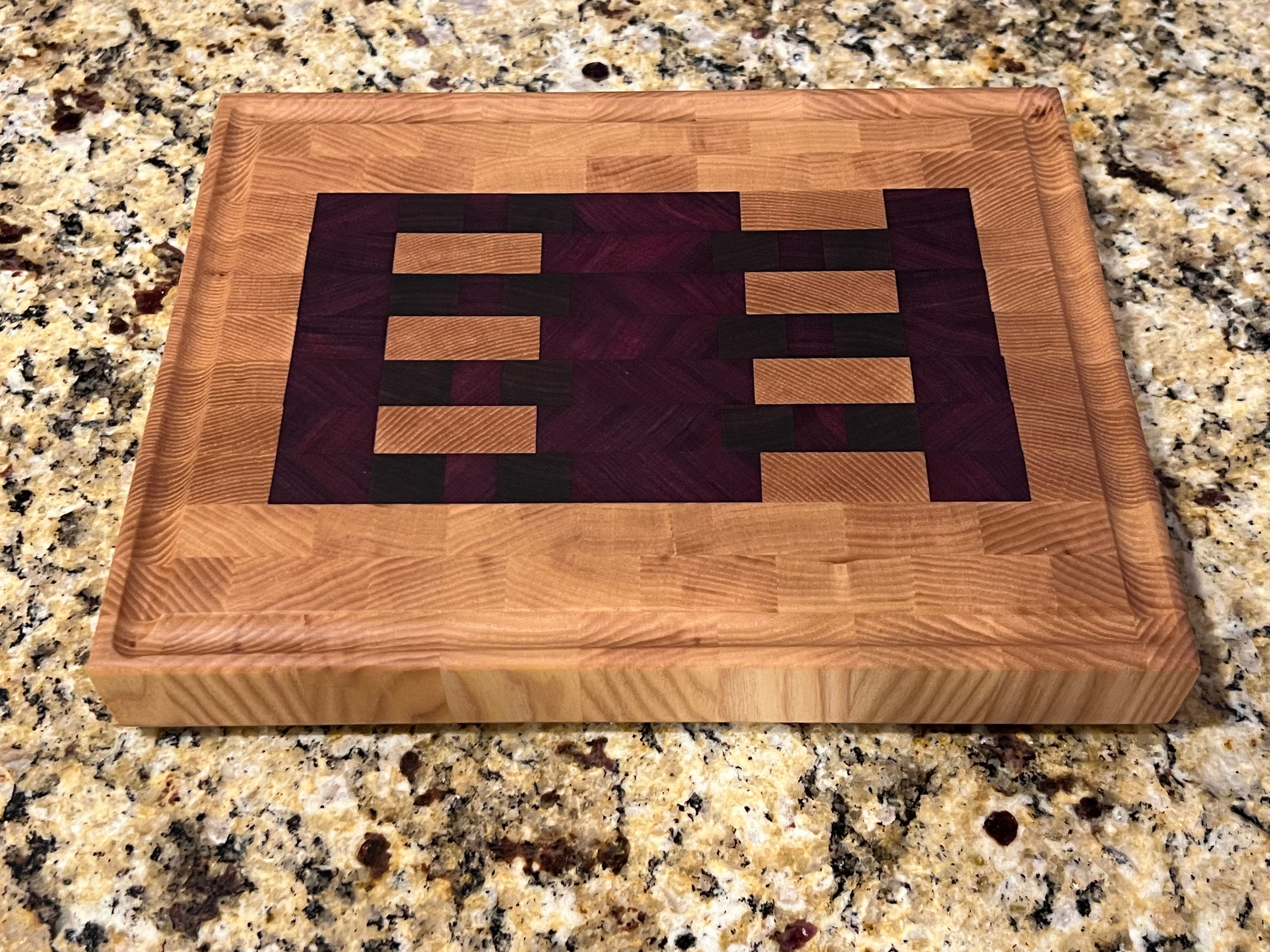 End Grain Cutting Board Design 4 — Geoff's Custom Creations