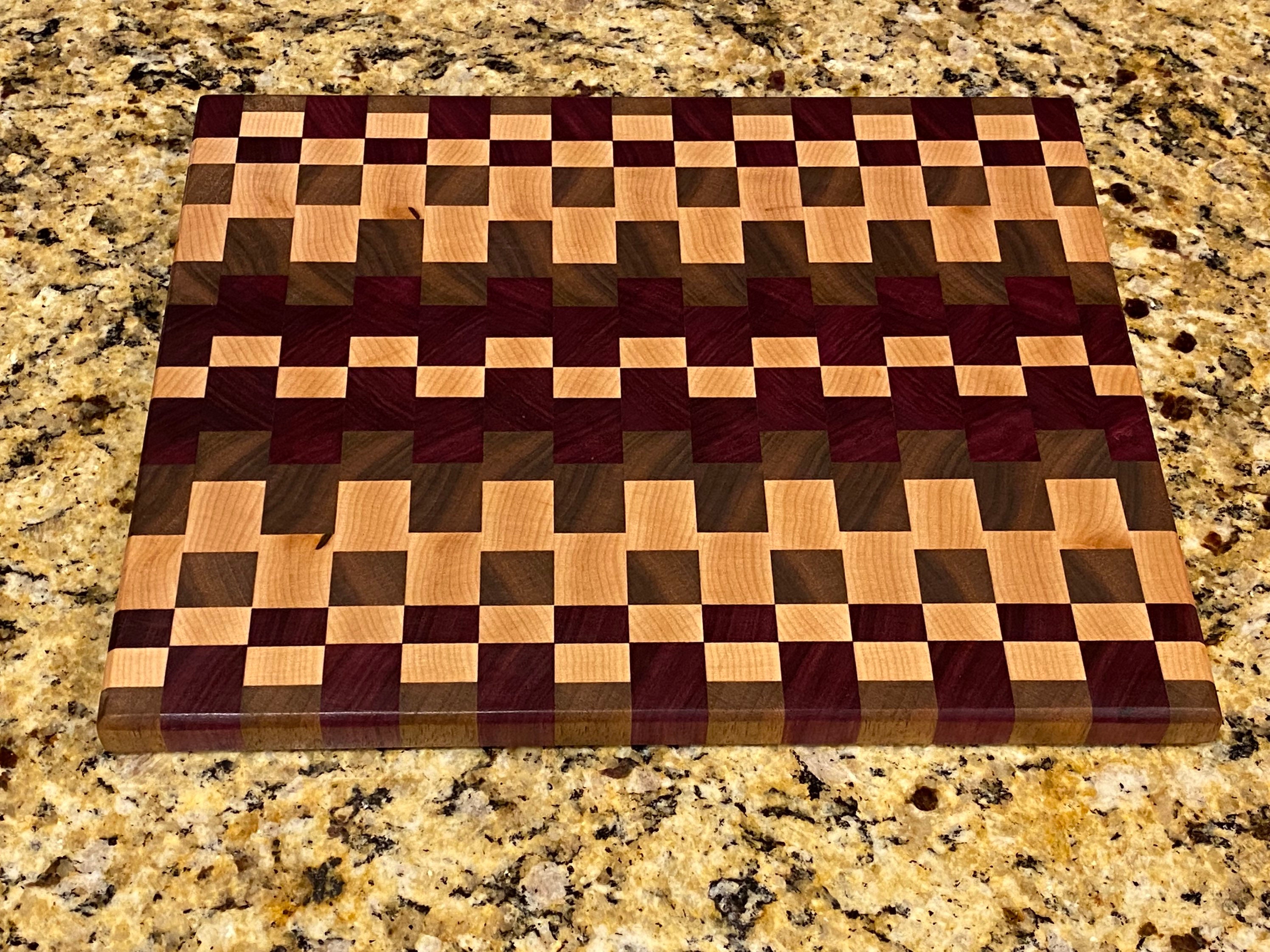 End Grain Cutting Board Design 4 — Geoff's Custom Creations