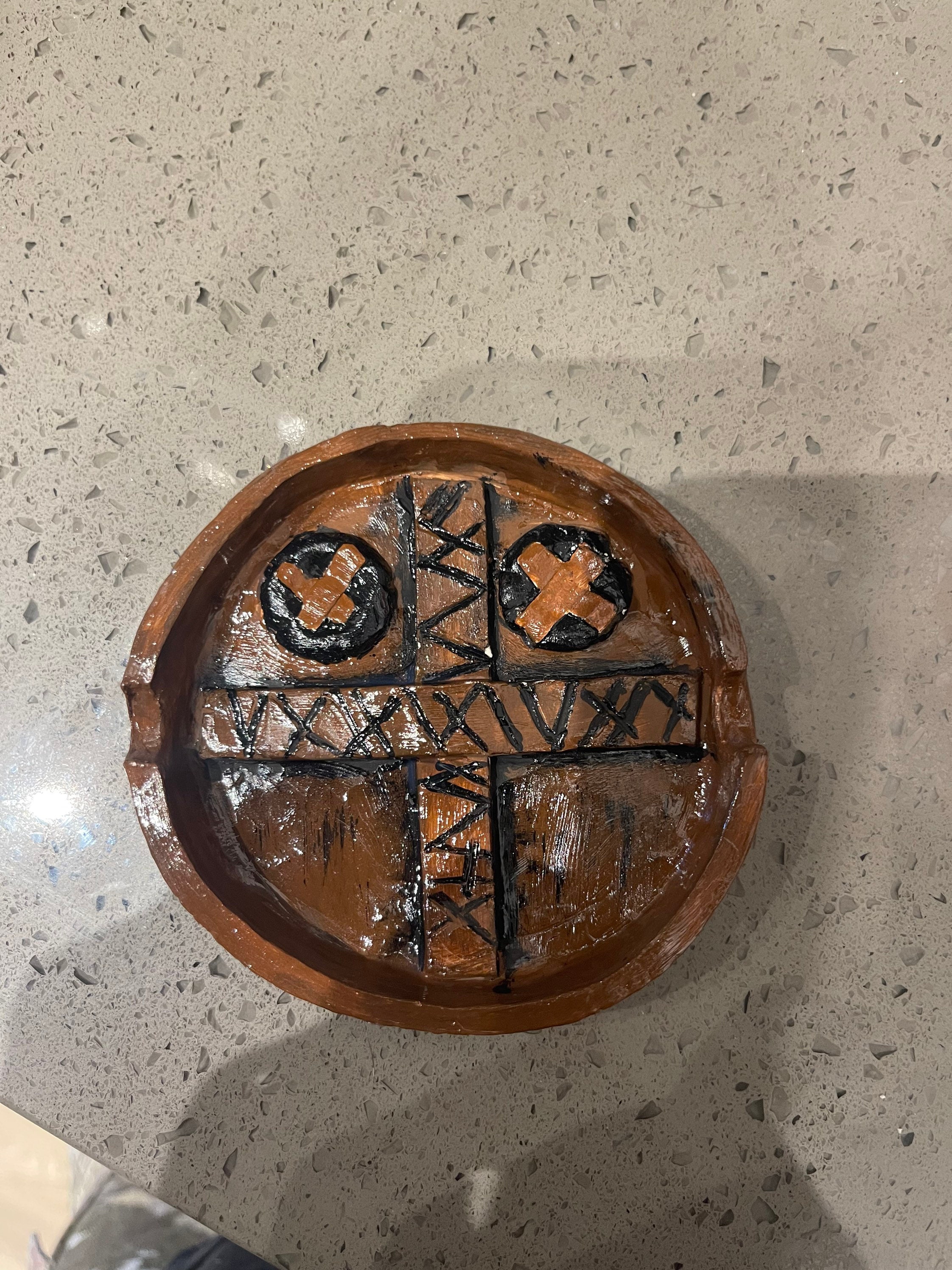 Trick r Treat Sam Ashtray/ Handmade Clay Ashtray/christmas - Etsy