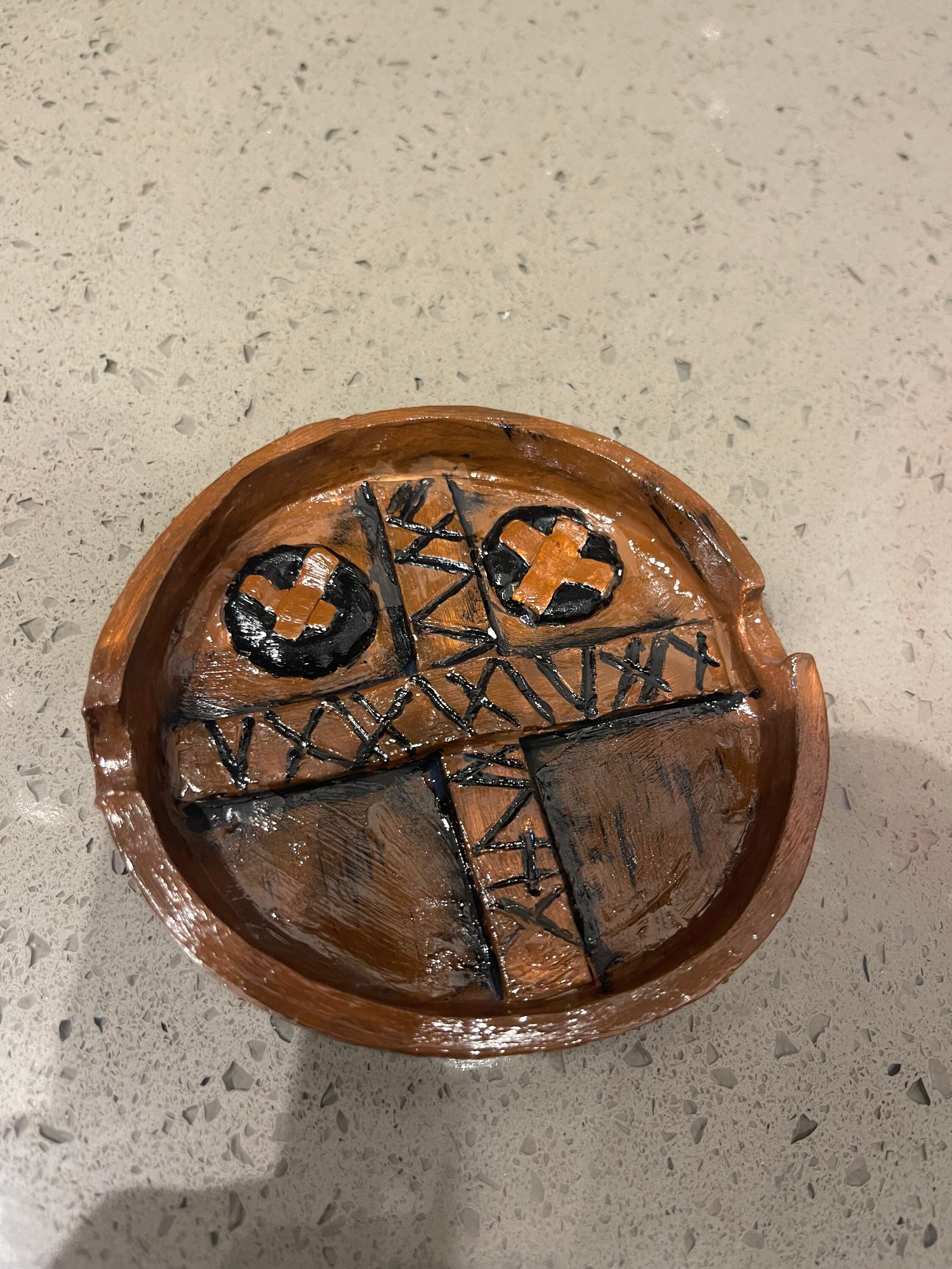 Trick r Treat Sam Ashtray/ Handmade Clay Ashtray/christmas - Etsy