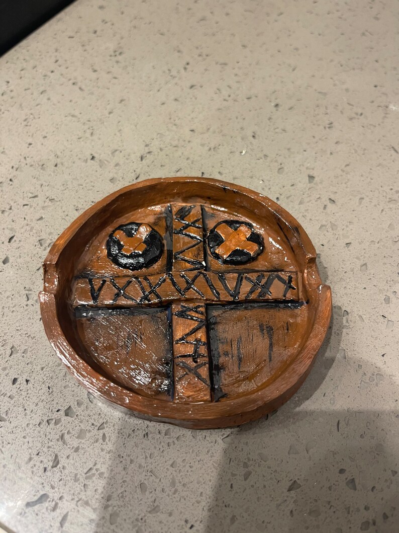 Trick r Treat Sam Ashtray/ Handmade Clay Ashtray/christmas - Etsy